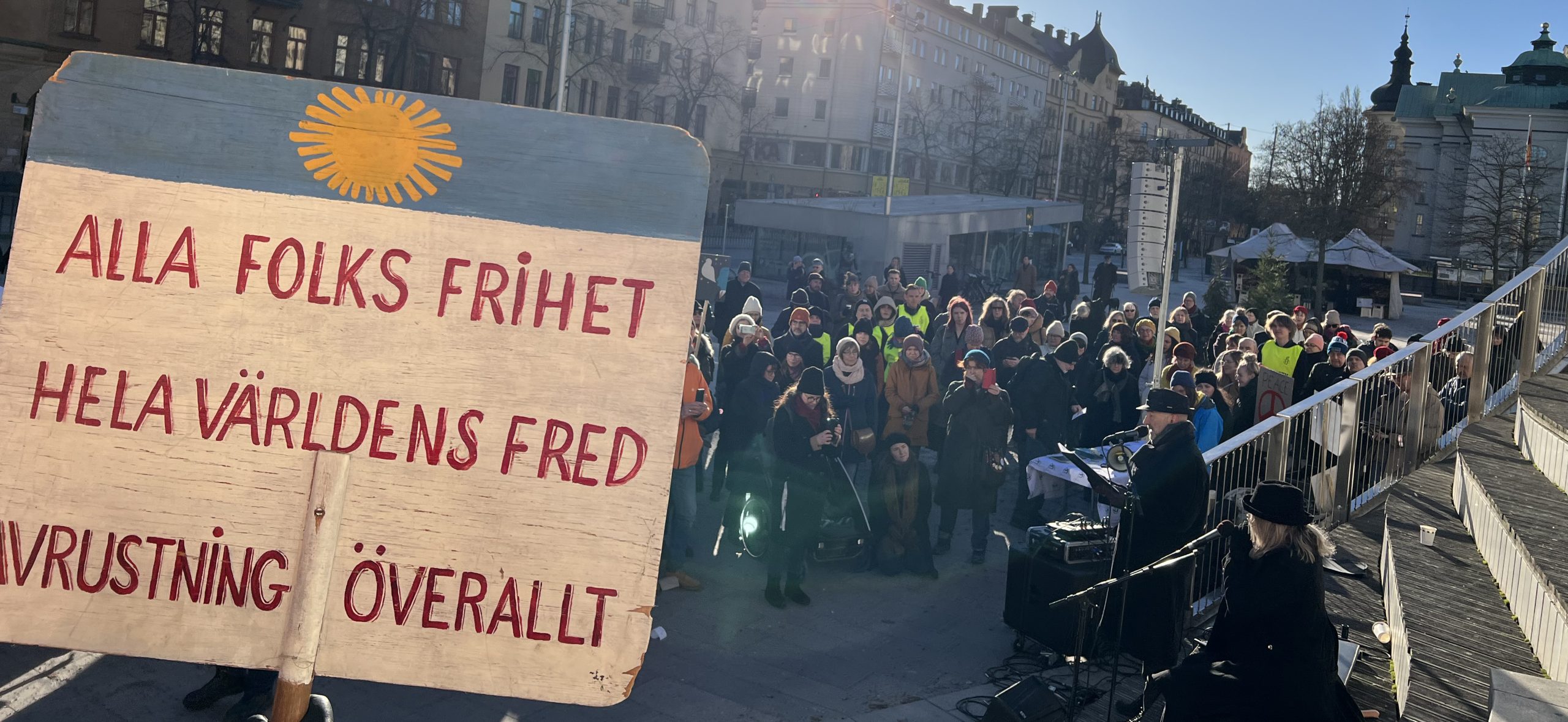 Demonstrera för fred och frihet för Ukraina - Stoppa Rysslands krig!